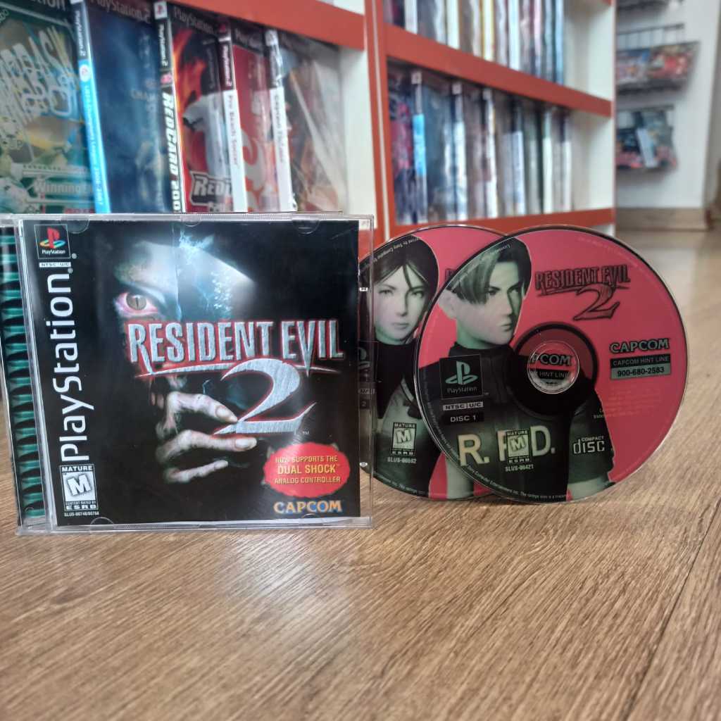 Resident Evil 2 - Dual Shock Edition - Ps1 | Shopee Brasil