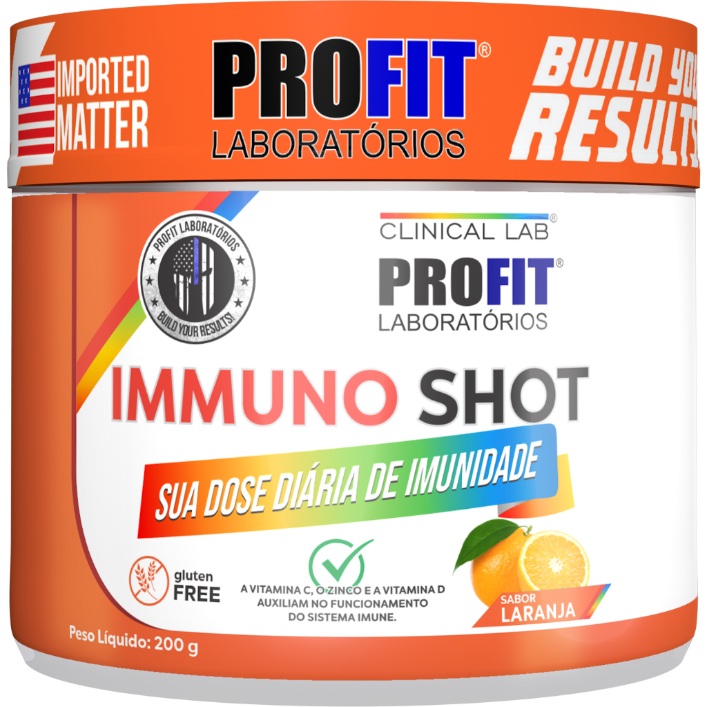 Profit Labs Immuno Shot Pote 200g em pó Shot de Imunidade | Shopee Brasil
