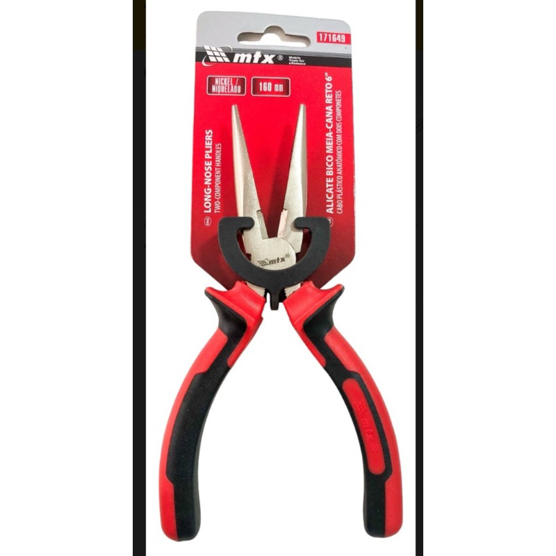 ALICATE DE BICO MEIA CANA RETO 6 POLEGADAS 160 MM MTX PRO | Shopee Brasil