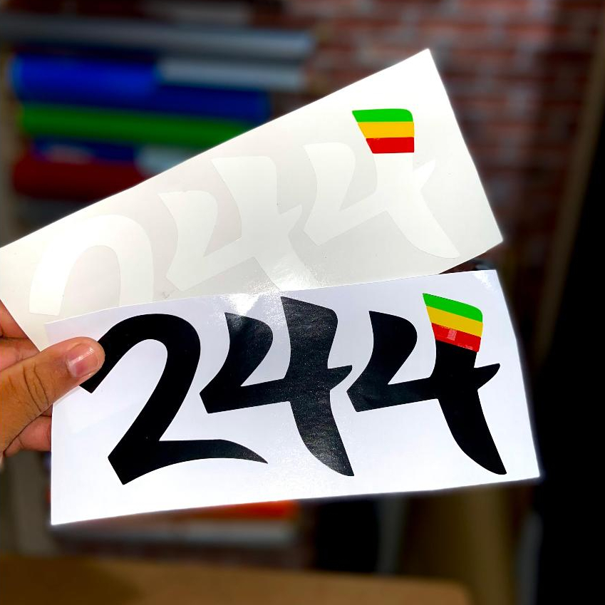 Adesivo 244 para motos-tanques-Capacetes 244 | Shopee Brasil