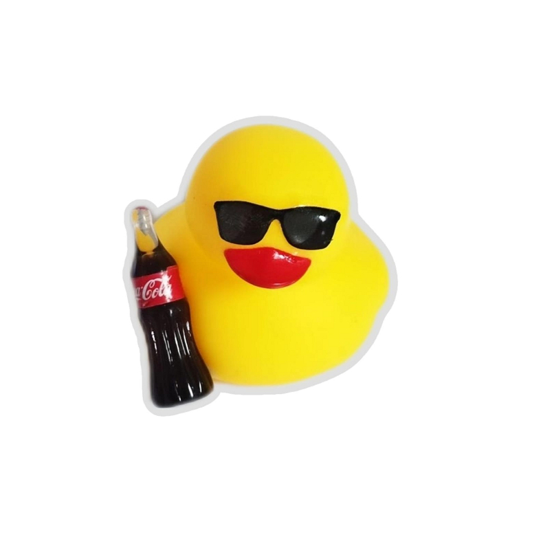 PATINHO COM COCA COLA! PATO COM REFRIGERANTE! PATINHO TEMATICO PARA ...