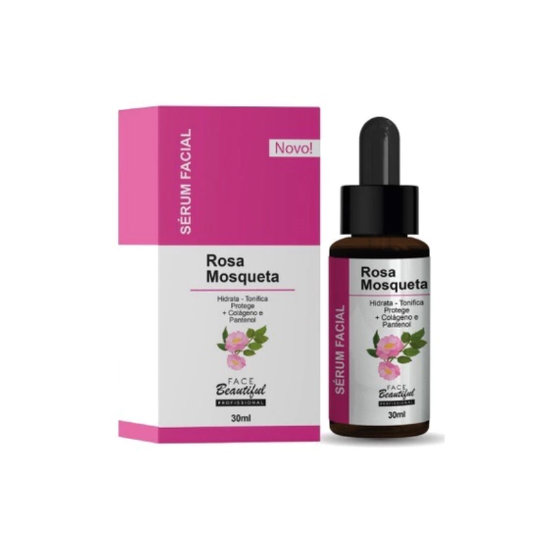 Sérum Facial Facebeautiful Rosa Mosqueta 30ml | Shopee Brasil