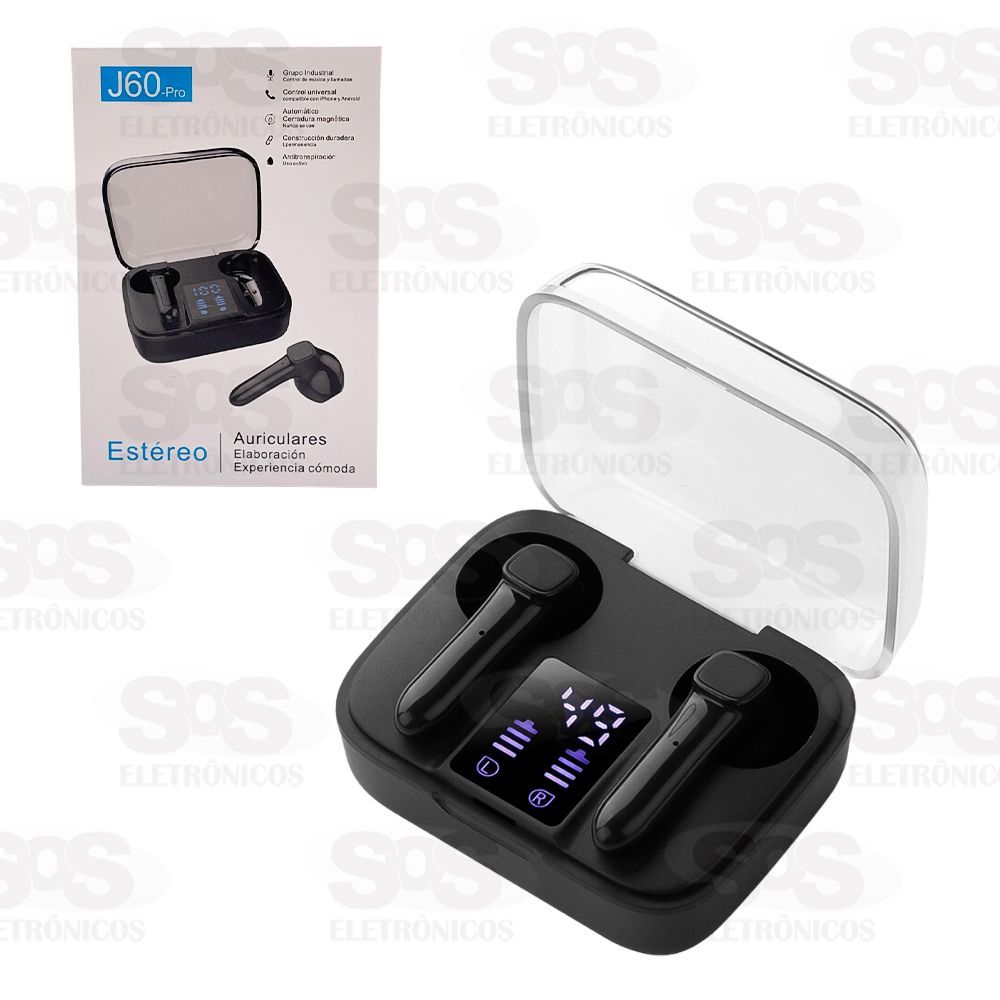 Fone de Ouvido Sem Fio Bluetooth Altomex J60 Pro | Shopee Brasil