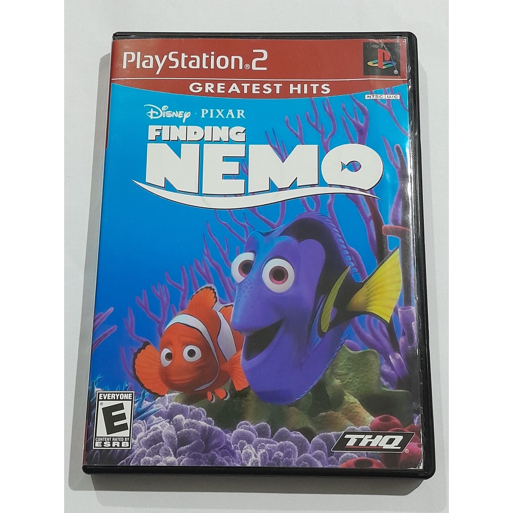 Finding Nemo Procurando Nemo P Playstation 2 Ps2 Original Completo Shopee Brasil