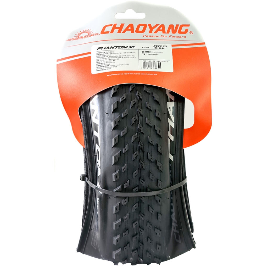 Pneu Aro 29 Mtb Chaoyang Phantom Dry Kevlar Tubless | Shopee Brasil