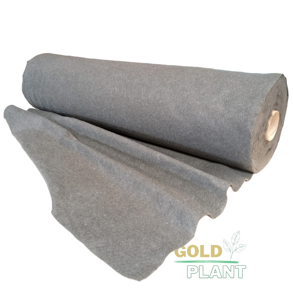 Manta Geotextil Bidim Drenagem Tamanho 20 m² , 50m² ou 100m² Cinza ou ...