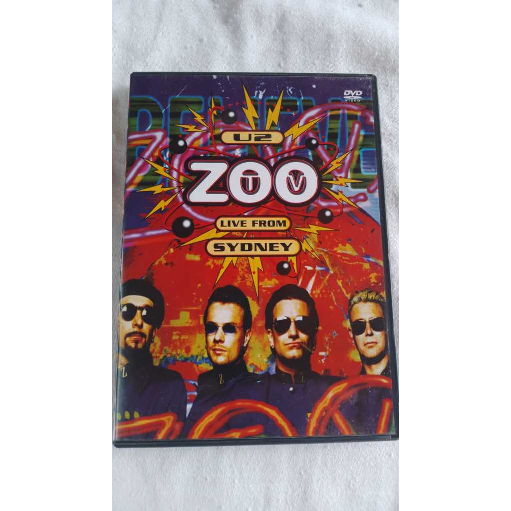 Dvd U2 - Zoo TV - Live From Sydney ( 17552 ) | Shopee Brasil