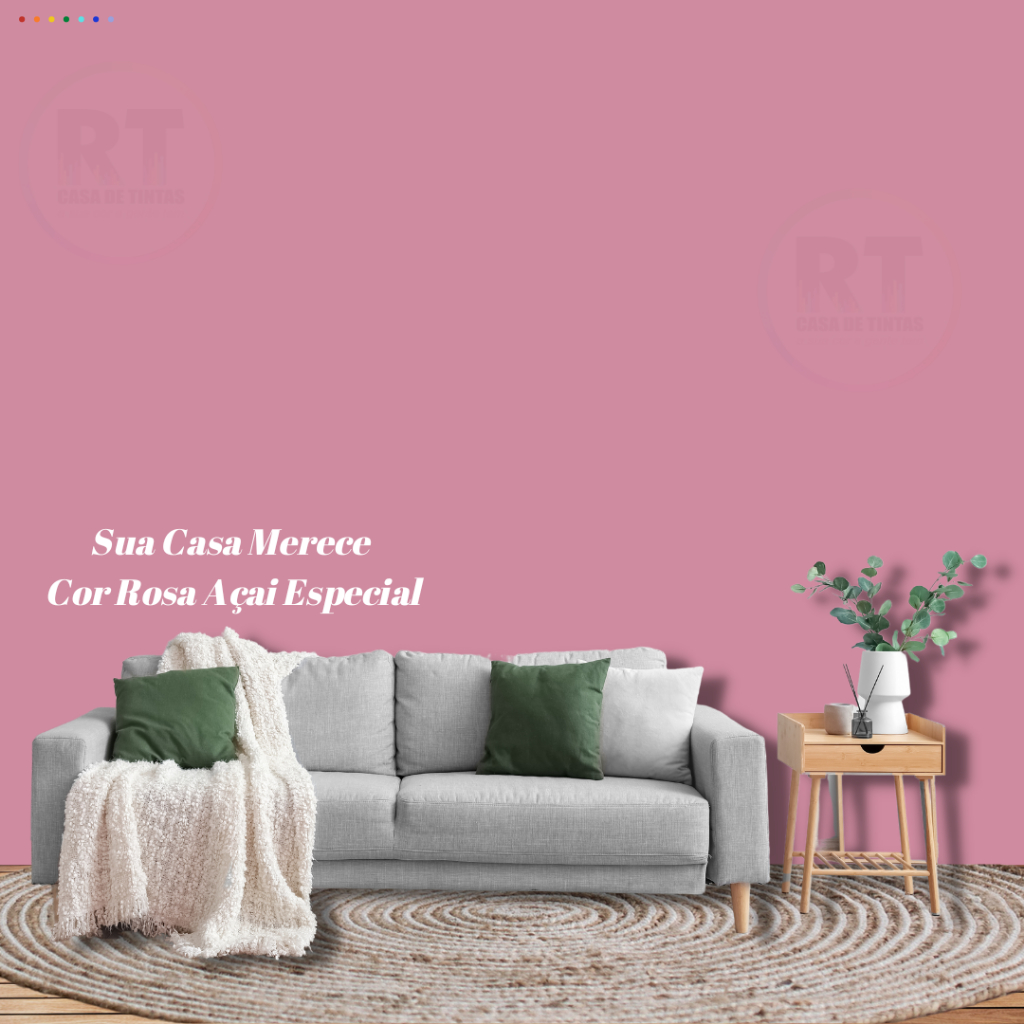 Tinta De Parede Acrílica Cor Rosa Suvinil Fosco Completo Premium ...