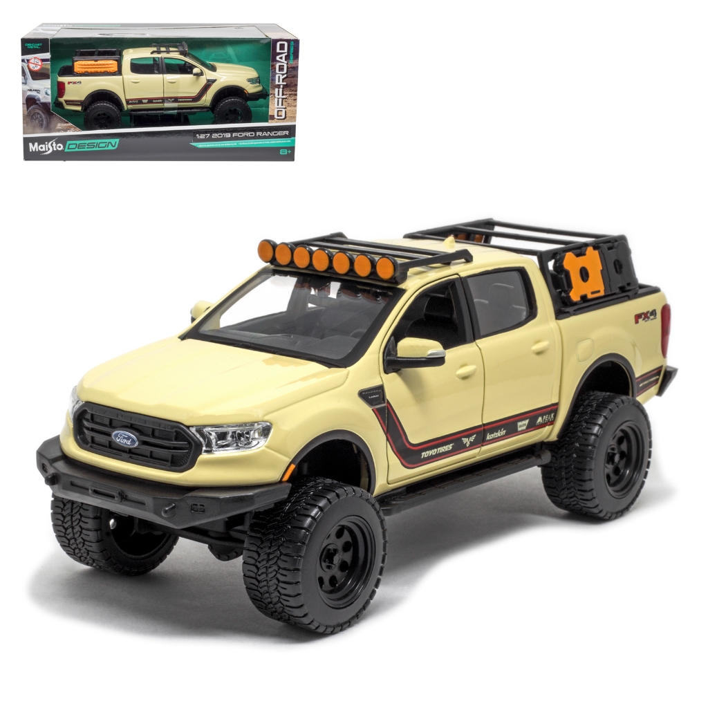 Miniatura Pick-up Ford Ranger 2019 Off-Road 1/27 Maisto | Shopee Brasil
