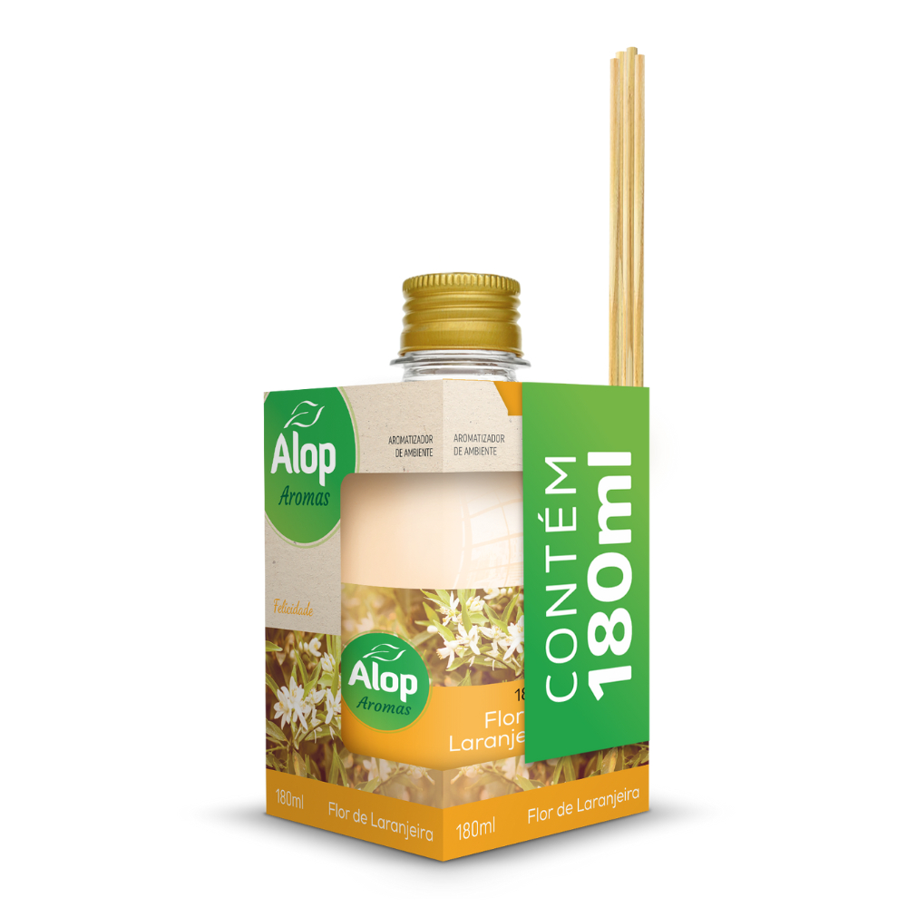 Difusor/Cheirinho De Ambiente Flor De Laranjeira 180ml Alop PROMOÇÃO ...