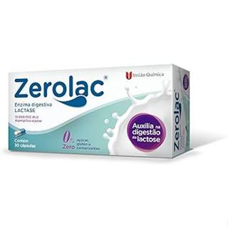 Zerolac Enzima Lactase 10.000 30 Caps Original Zero Açucar | Shopee Brasil