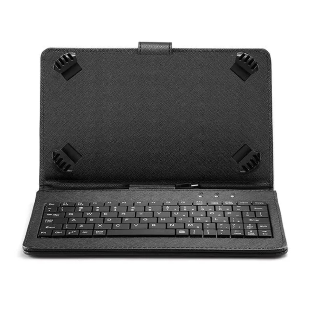 Capa com Teclado para Tablet 8 Polegadas Android Usb Tipo C Qwerty ...