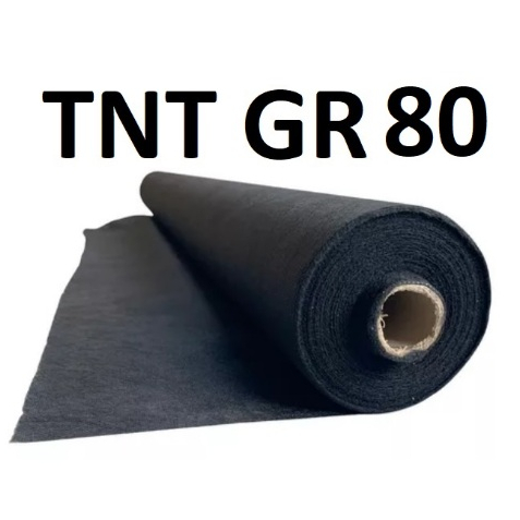 TNT Preto Gramatura 80 - 1,40 de Largura | Shopee Brasil