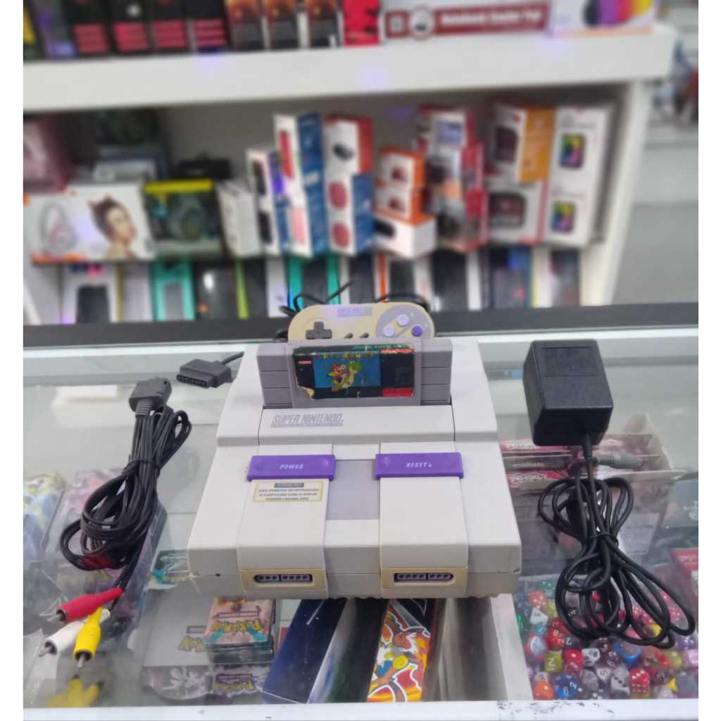 Super Nintendo Console - Original | Shopee Brasil
