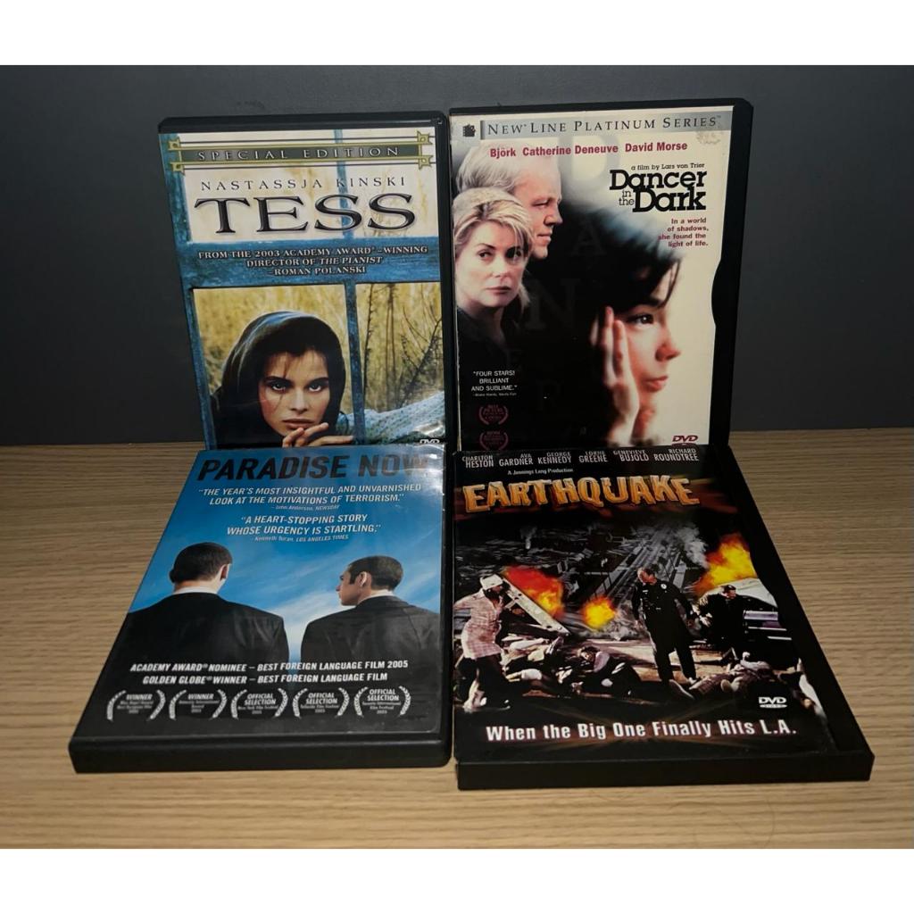 Dvd: Tess + Dancer In The Dark + Paradise Now + Earthquake | Shopee Brasil