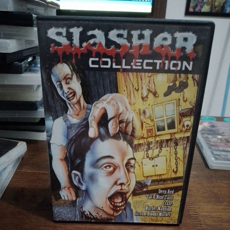 DVD: Slasher Collection 2 DVDs - 5 filmes - Importado | Shopee Brasil