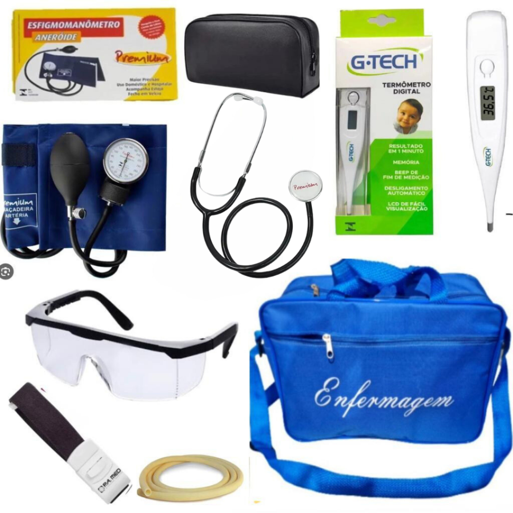 Kit de Enfermagem - Premium - Completo | Shopee Brasil