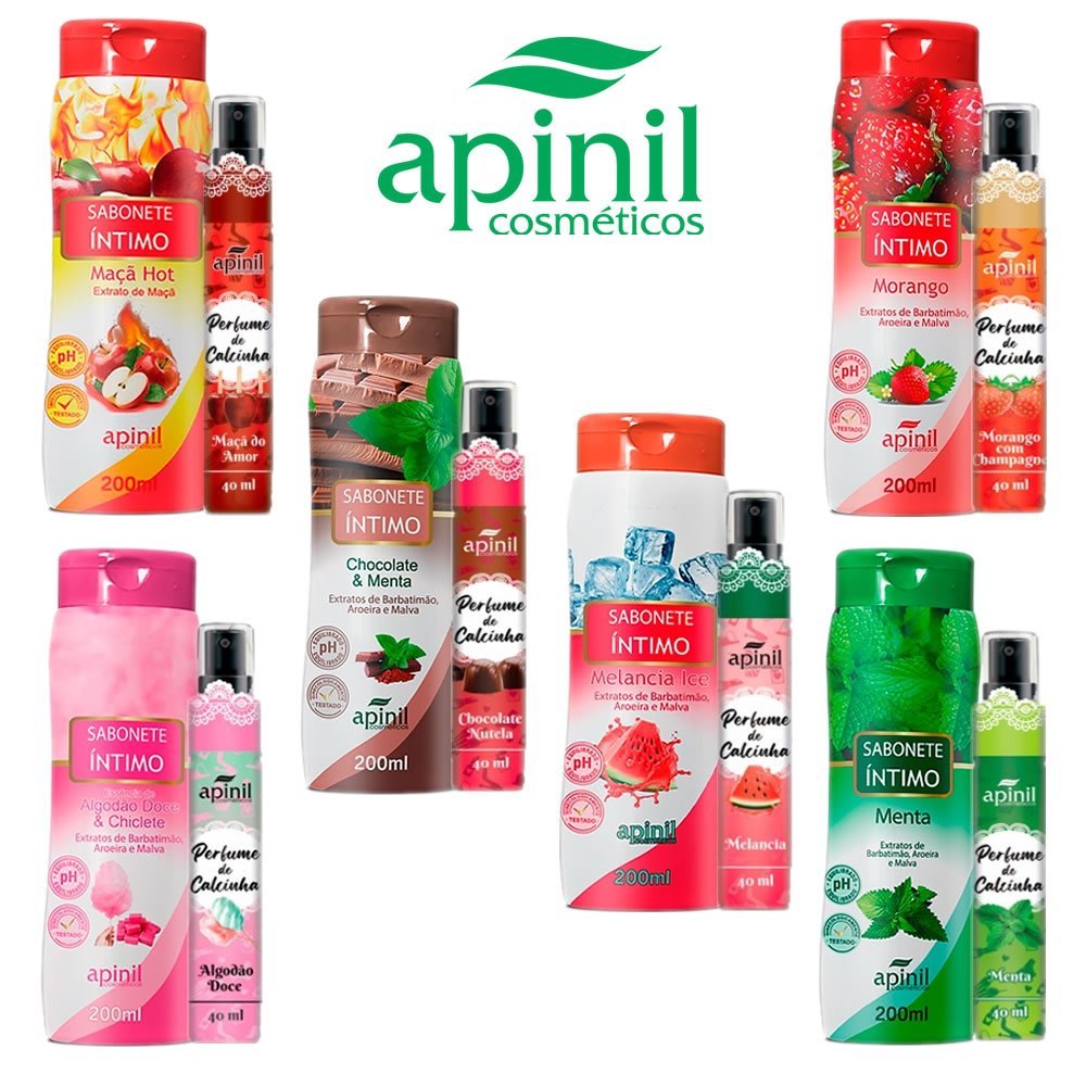 KIT Sabonete Intimo + Perfume de Calcinha Apinil Super Cheiroso ...