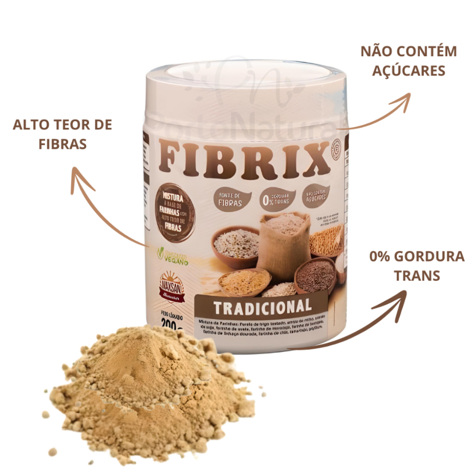 FIBRIX - Suplemento Regulador Intestinal 200g | Shopee Brasil