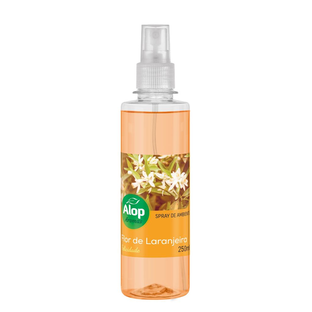 HOME SPRAY De Ambientes 250 ml Flor De Laranjeira Alop - Felicidade ...