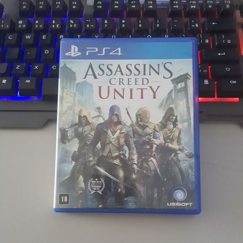 assassins creed unity - PS4 - MIDIA FISICA | Shopee Brasil