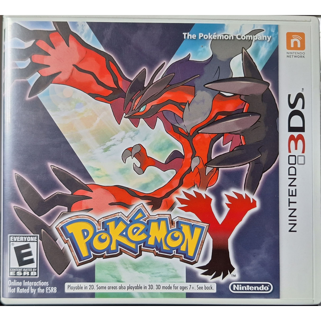 Jogo Pokemon Y Nintendo 3DS Original com caixa e manual completo Shopee Brasil