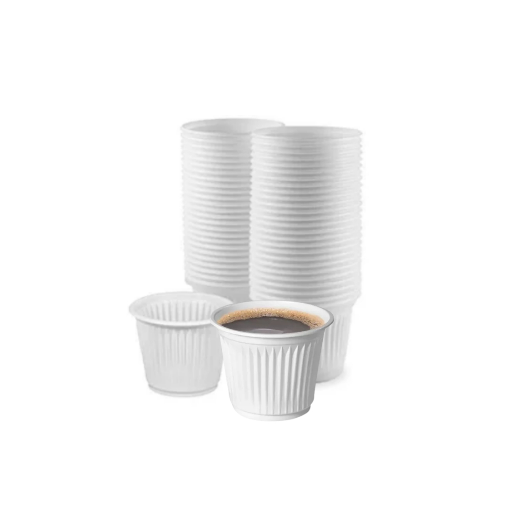 Copo Copinho Descartável Café 50ml - 100 unidades | Shopee Brasil