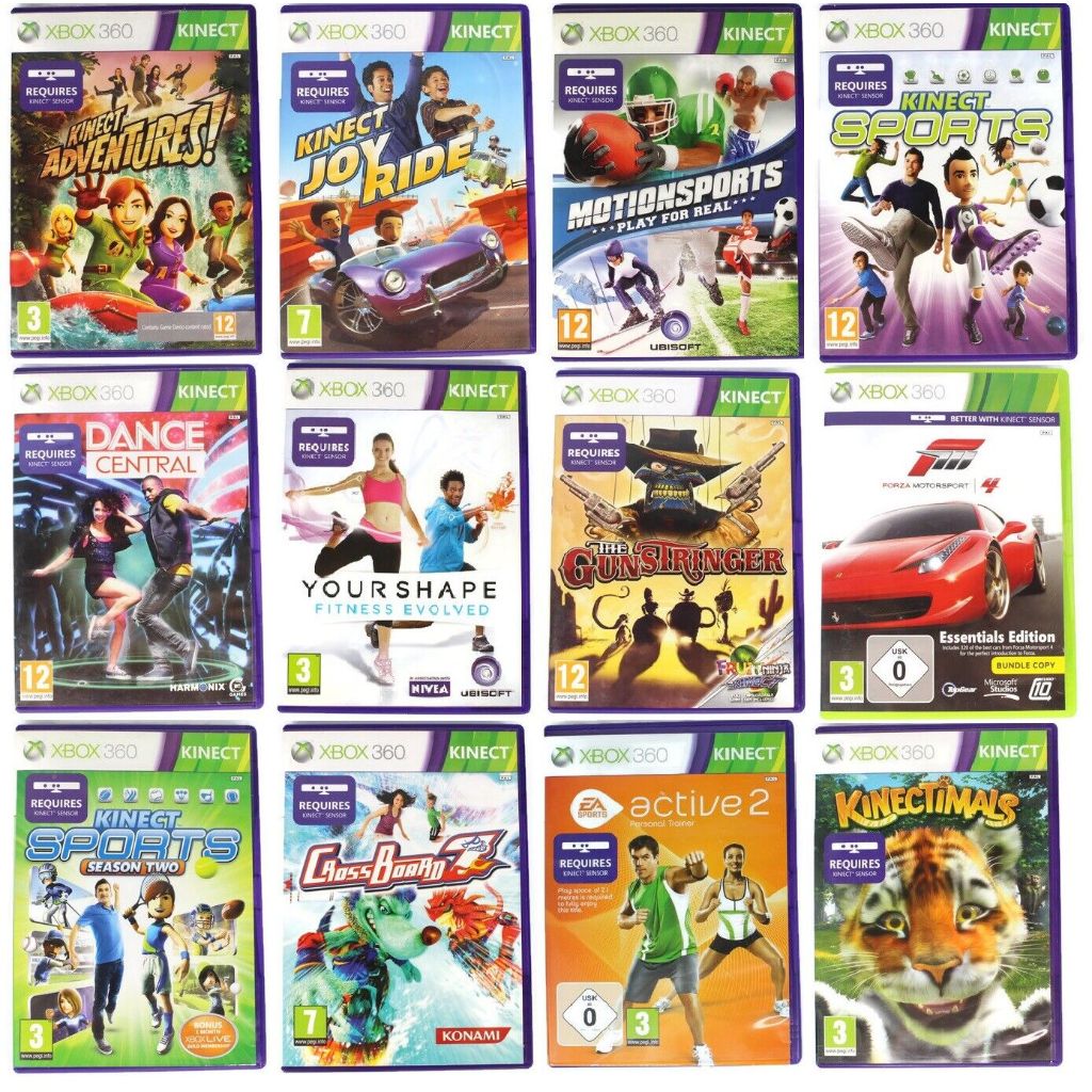 Jogos para Kinect Xbox 360 Originais Mídia Física | Shopee Brasil
