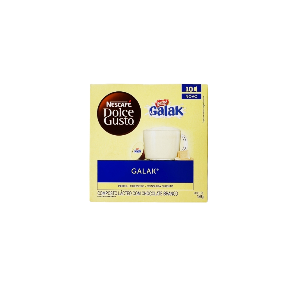Galak Em Cápsula Nescafé Dolce Gusto Caixa 10 Unidades 180g | Shopee Brasil