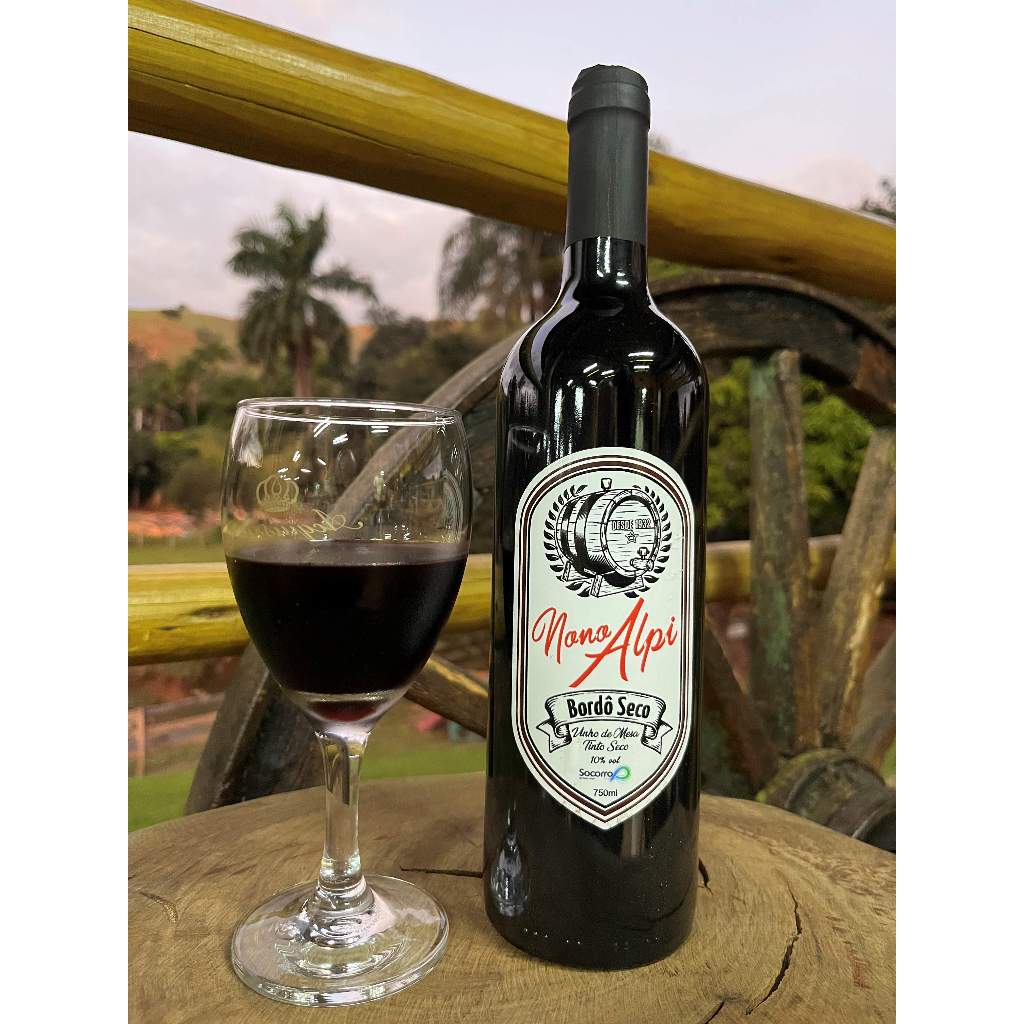 Vinho Tinto de Mesa Seco 750ML | Shopee Brasil