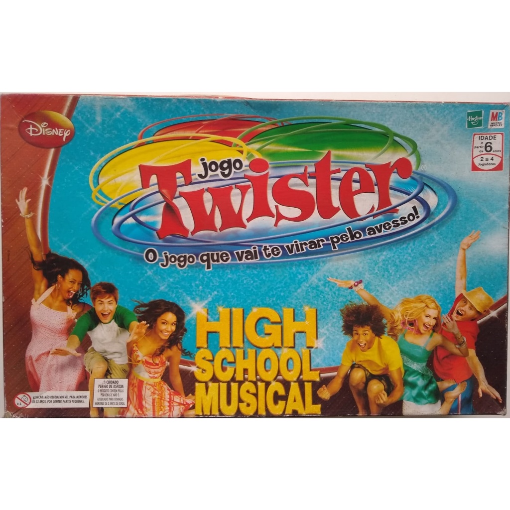 Jogo Twister High School Musical - Disney / Hasbro - Completo | Shopee ...