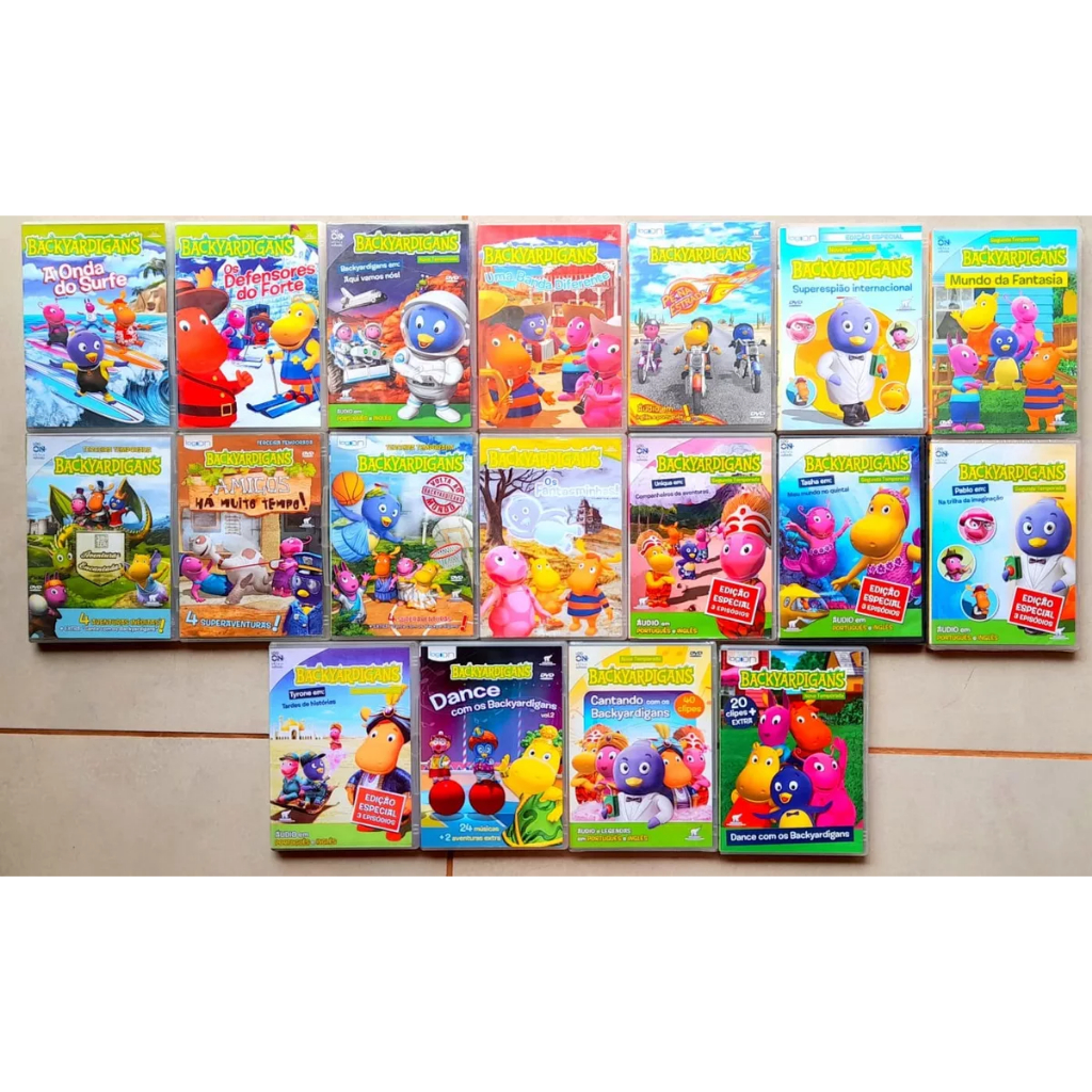 Backyardigans Dvd | Shopee Brasil