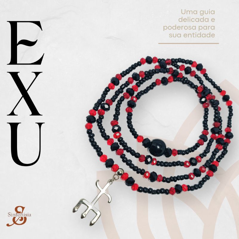 Guia de Exu Umbanda Candomblé | Shopee Brasil