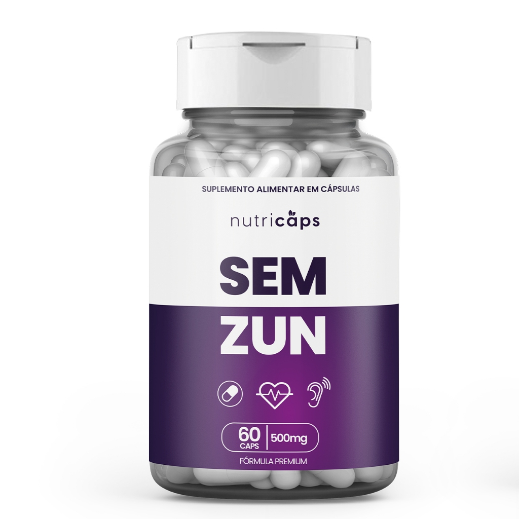 Sem Zun Original 60 Cápsulas - Suplemento para Zumbido Audição ...