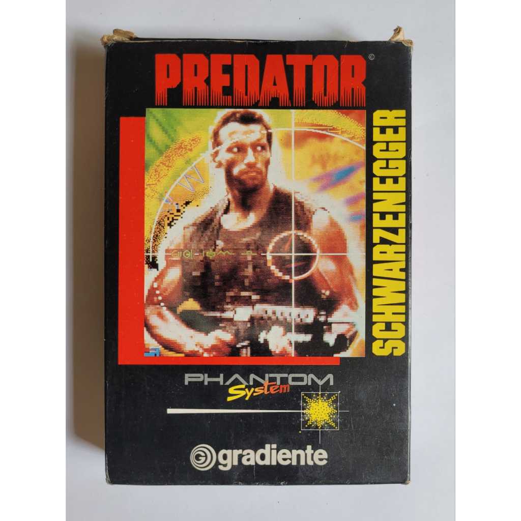 Predator - Schwarzenegger - Phantom System | Shopee Brasil