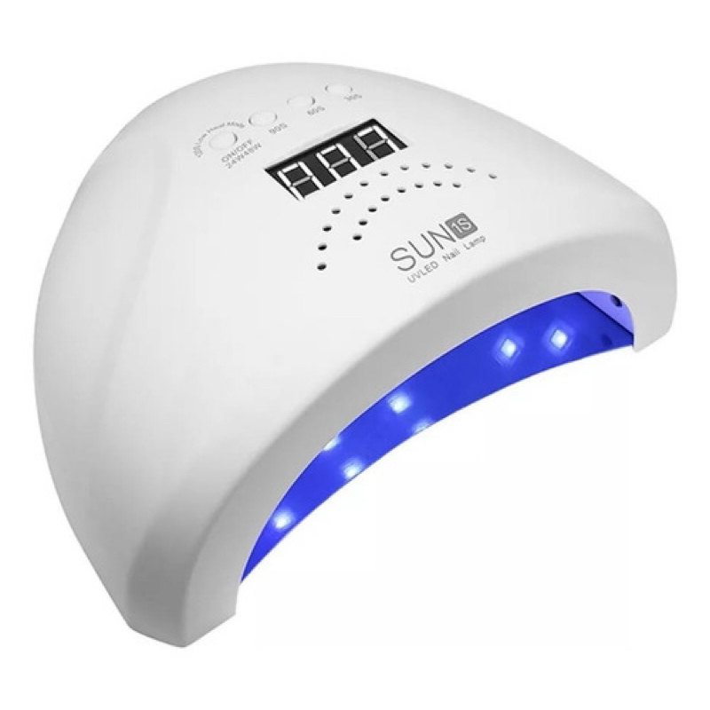 Cabine Sun 1S Digital Led Uv 48W 30 Leds Unhas Gel Bivolt | Shopee Brasil