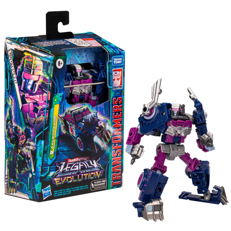 Boneco Transformers Gen Legacy Ev Axlegrease - Hasbro F7199 | Shopee Brasil