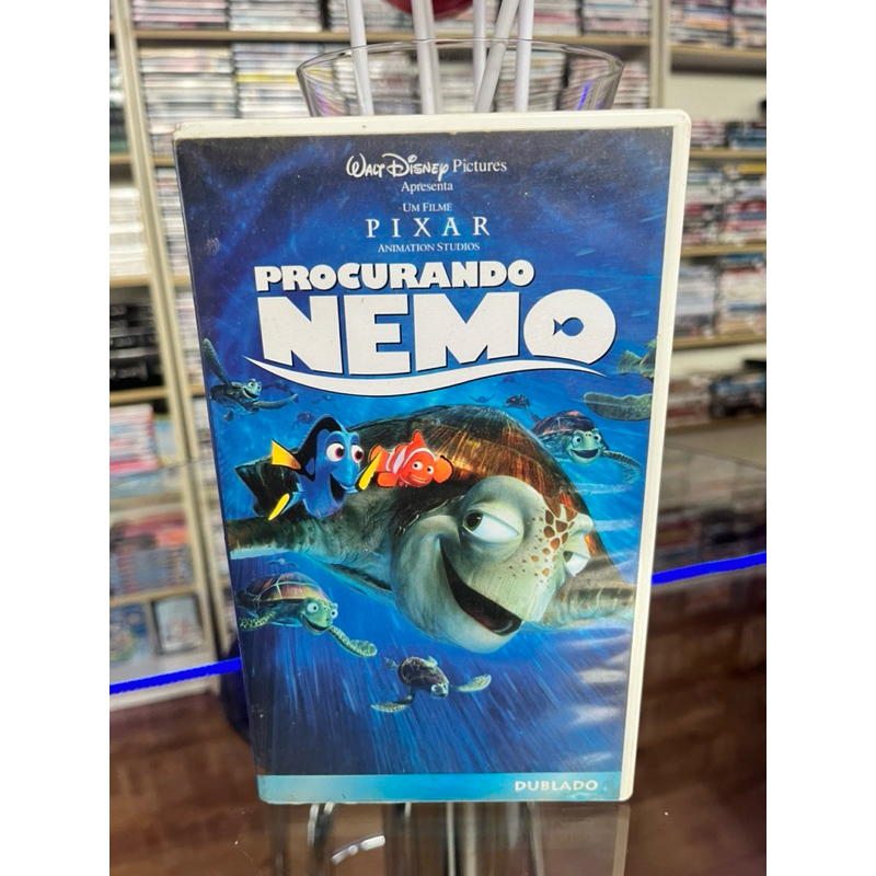 VHS “Procurando Nemo” - dublado | Shopee Brasil