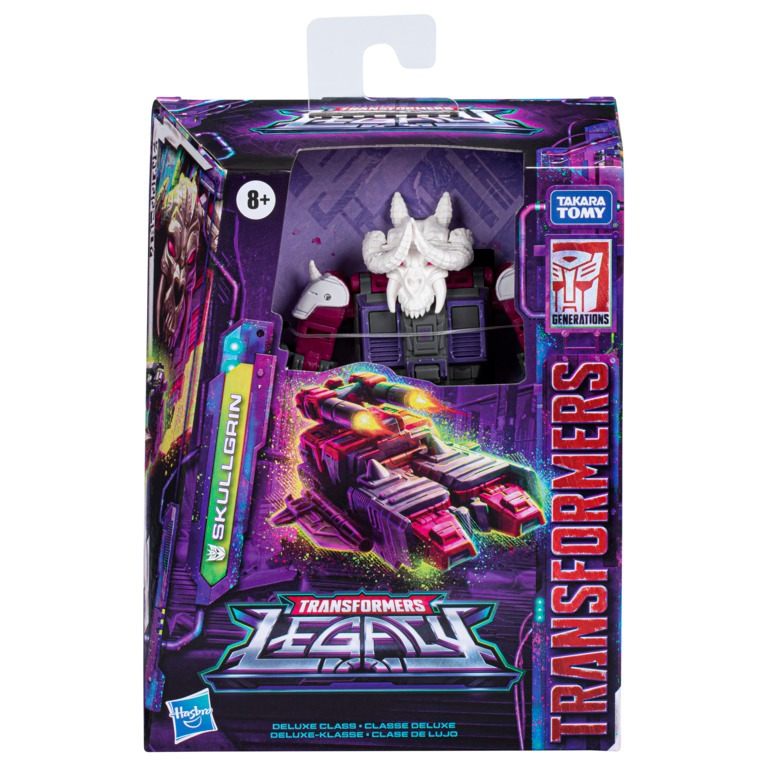 Boneco Transformers Gen Legacy Deluxe Skullgrin - Hasbro F3029 | Shopee Brasil