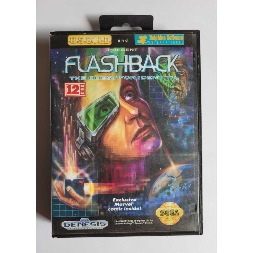 Flashback - The Quest For Identity - Sega Genesis | Shopee Brasil