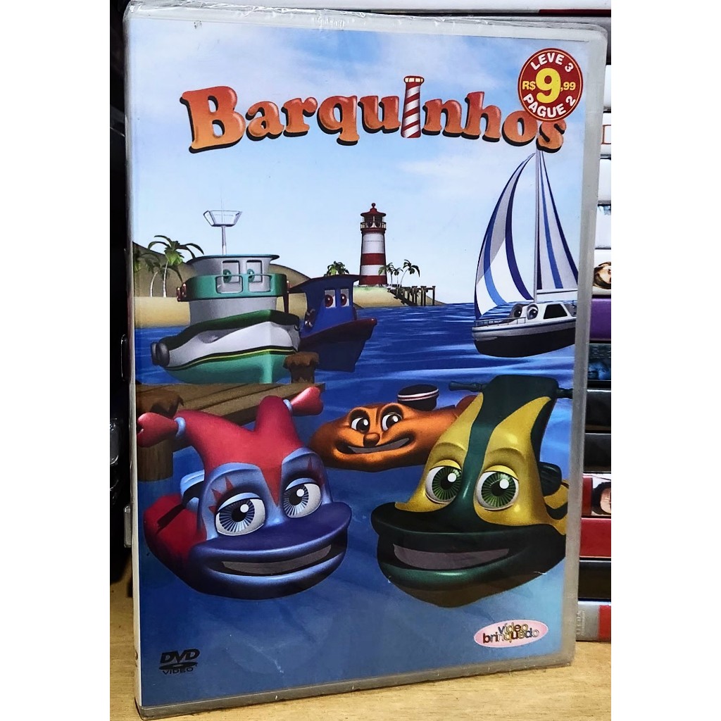 DVD Barquinhos (Original Lacrado) | Shopee Brasil