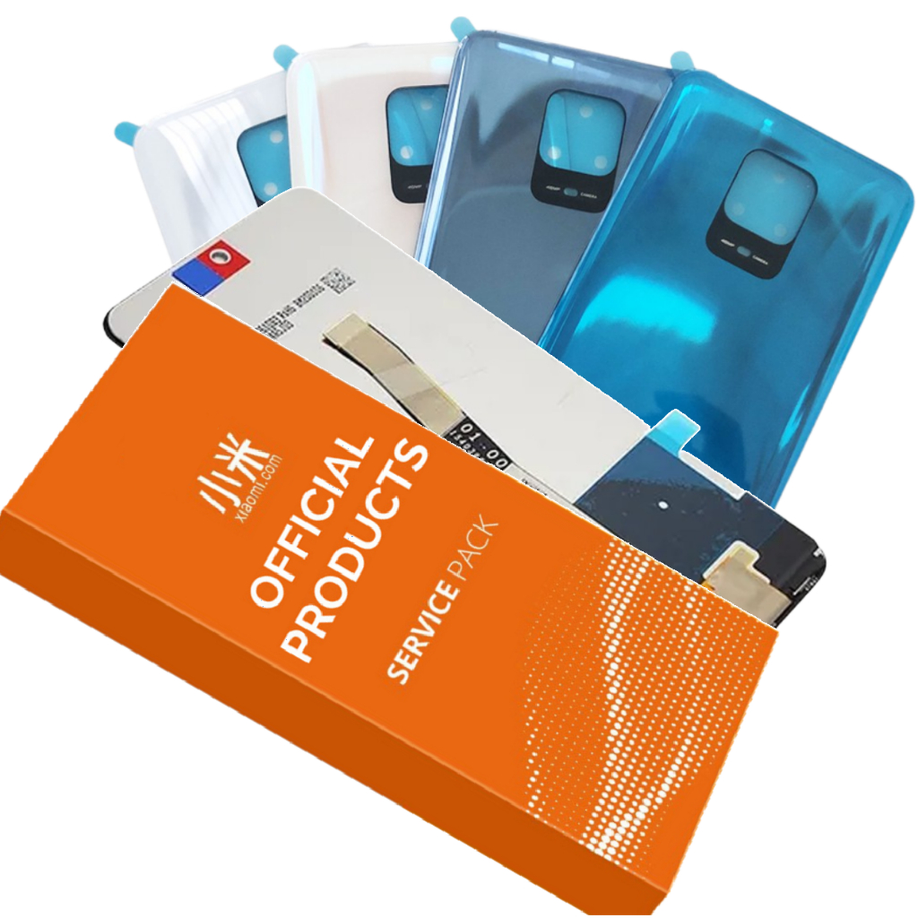 Tampa Traseira Fundo Compatível Xiaomi Redmi Note 9s / 9 Pro + Frontal + 1 Ano Garantia ...