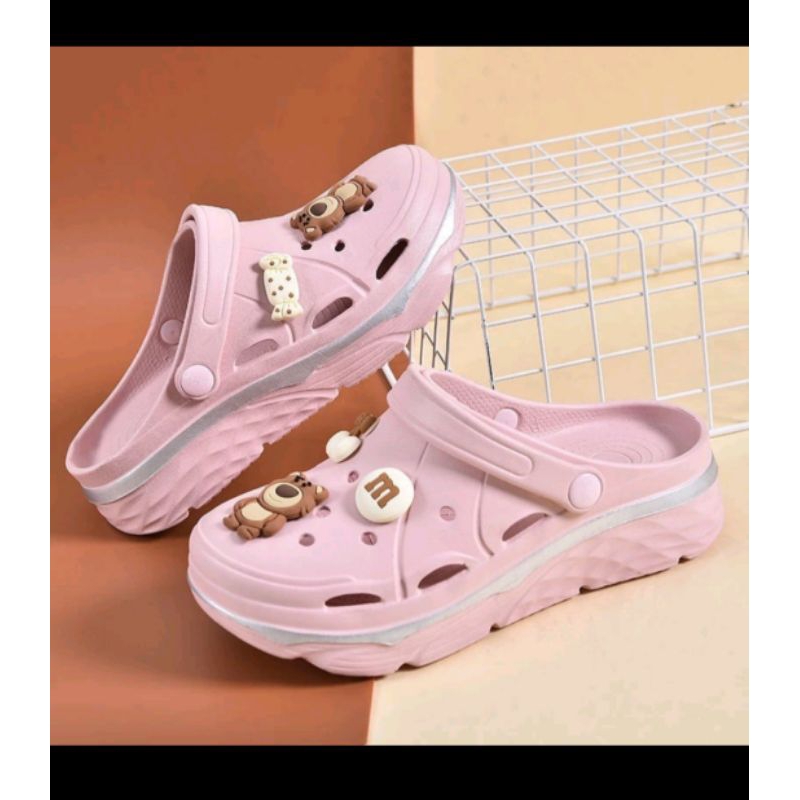 sandália Plataforma Feminino modelos Crocs | Shopee Brasil