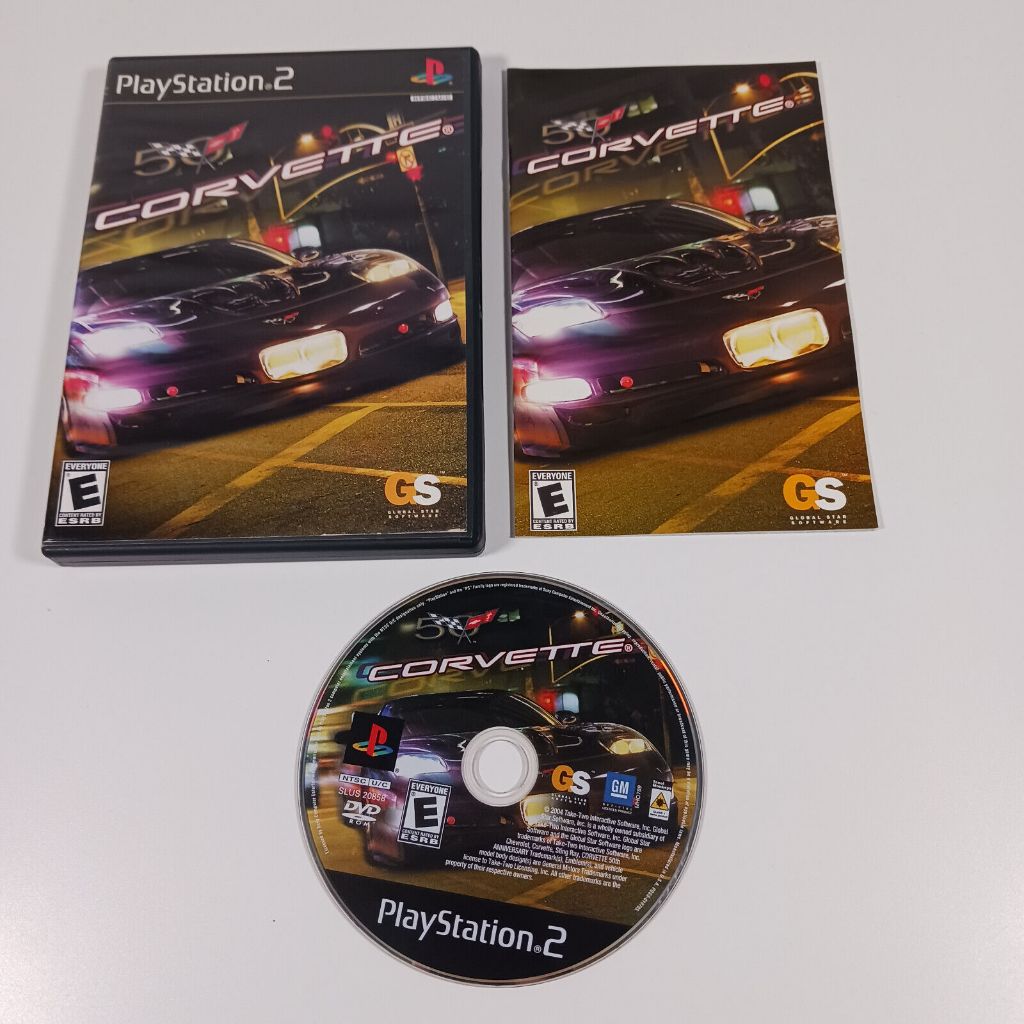 Corvette Original Completo Ps2 | Shopee Brasil