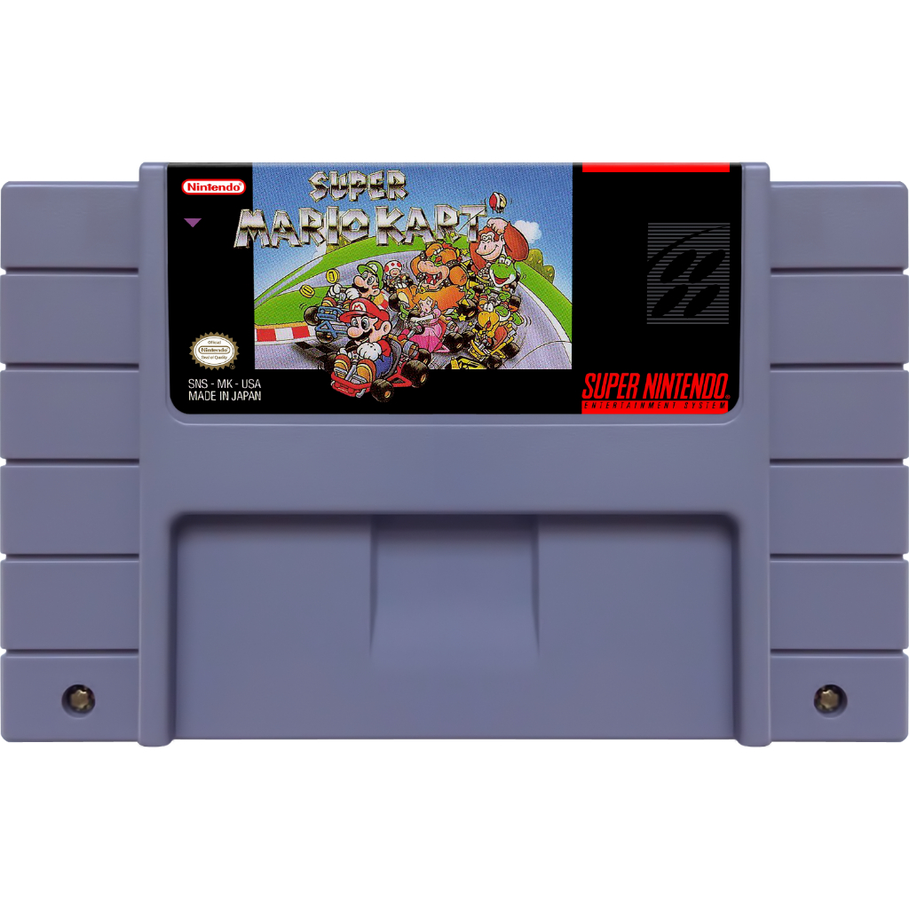 Super Mario Kart para Super nintendo cartucho novo | Shopee Brasil