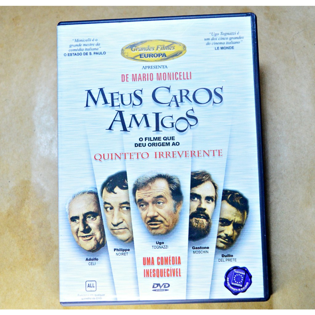 DVD - Meus Caros Amigos (Amici Miei) | Shopee Brasil