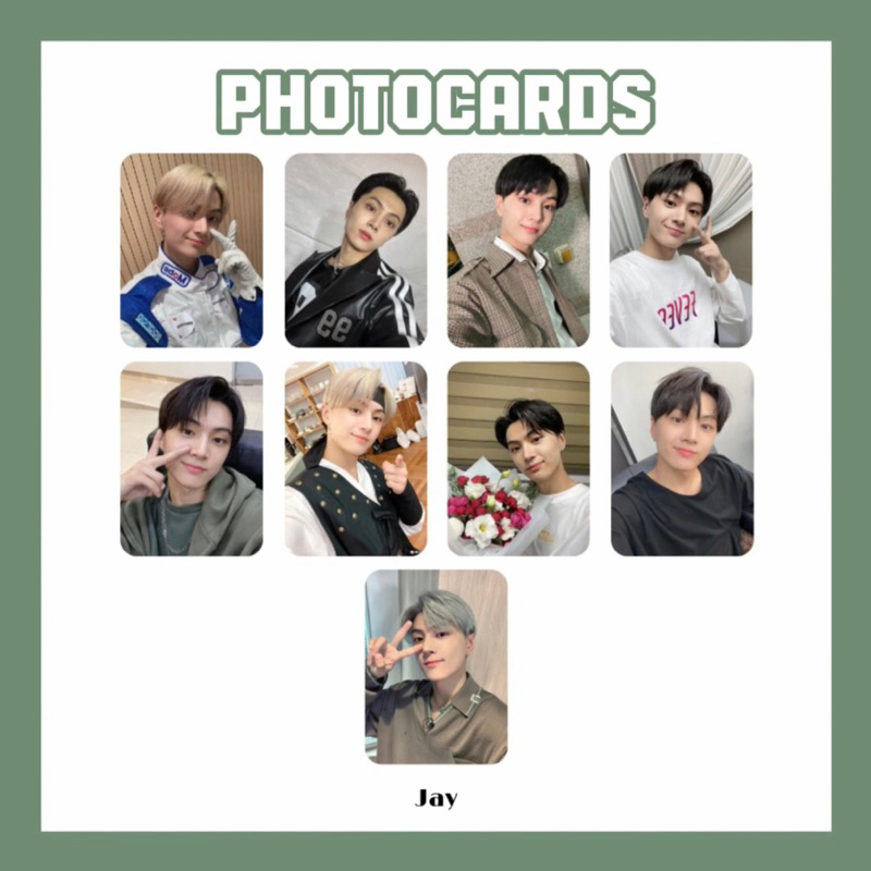 Photocards Jay Enhypen unidade | FANMADE | Shopee Brasil