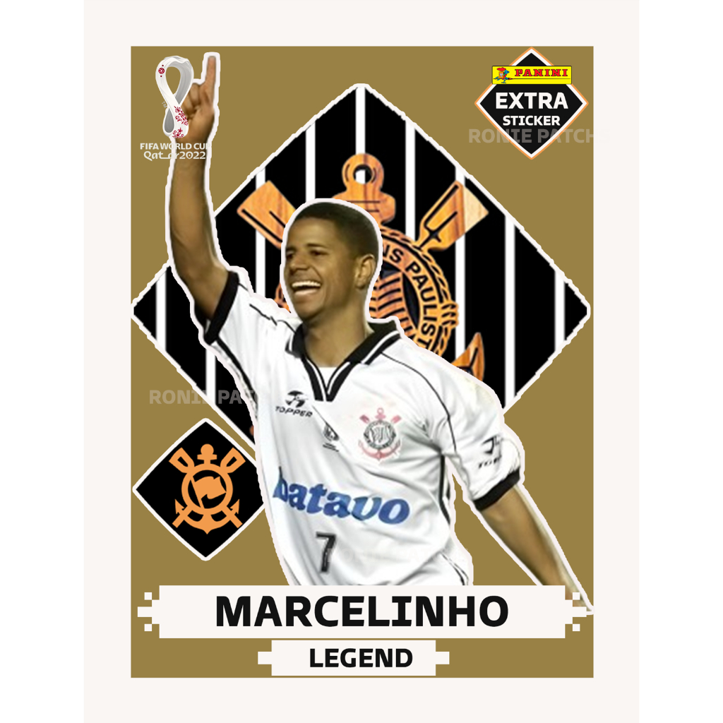 Figurinha LEGEND GOLD - MARCELINHO CARIOCA Exclusiva | Shopee Brasil