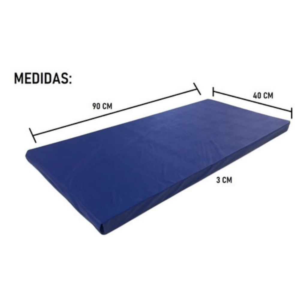 Colchonete Fit Para Yoga E Exercícios Físicos 90x40x3 Abdominal ...