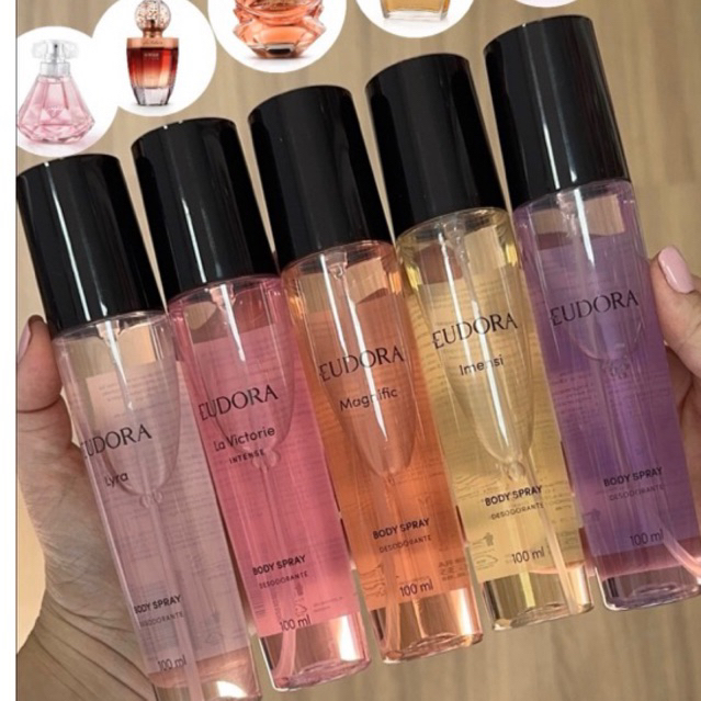 Body Splash Spray Eudora 100ml a escolher Imensi Lyra Roxo magnífic lá ...
